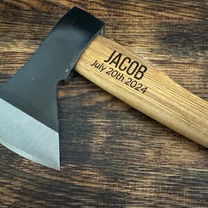 Personalized Axe Groomsmen Gift for Wedding Party, Best Man Gifts ...