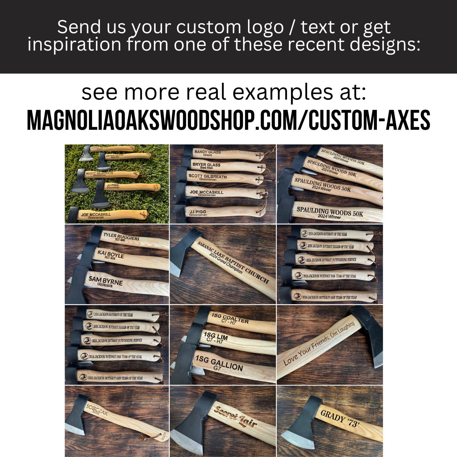 Custom Axe Throwing Competition Award - Personalized Hatchet for Bars ...