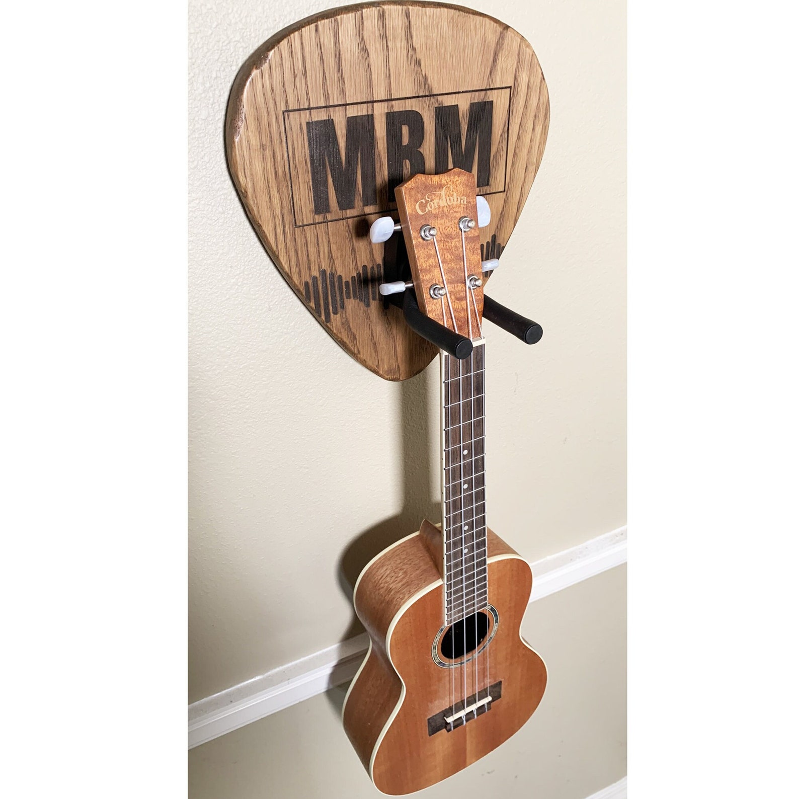 Guitar Pick Shaped Wall Rack Handmade Wooden Guitar Stand - Etsy