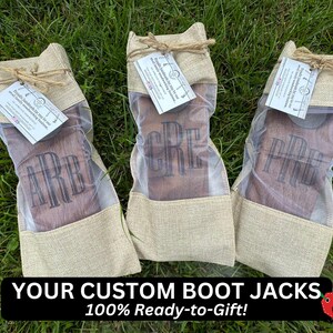 Grandpa Gift Idea Personalized Boot Jack for Cowboys, Ranchers, and ...