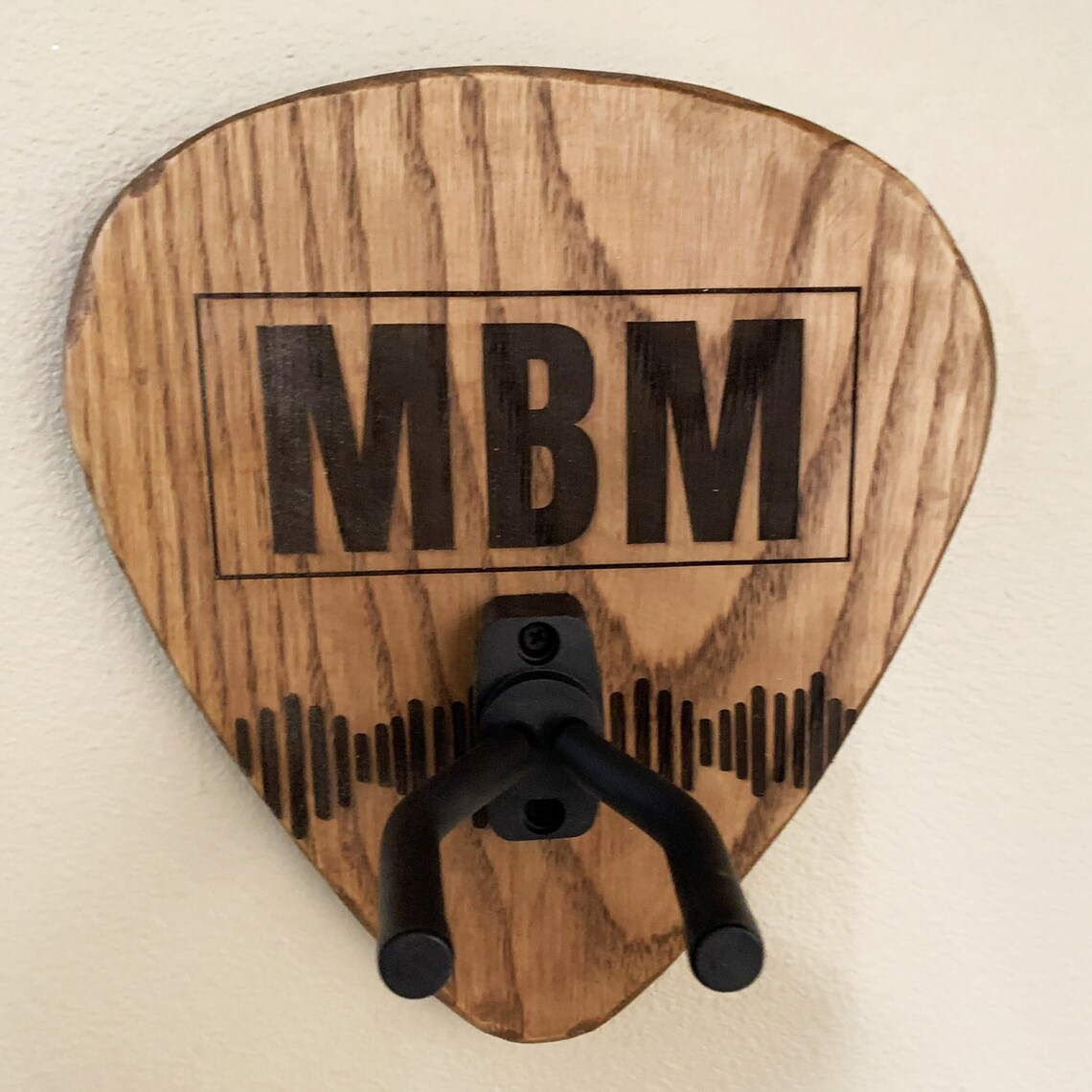 Guitar Pick Shaped Wall Rack Handmade Wooden Guitar Stand - Etsy