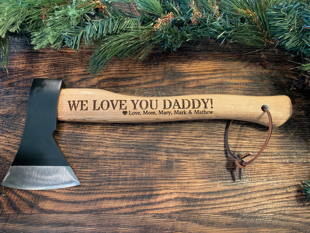 Custom Engraved Axe, Personalized Hatchet, Groomsmen Gift, Best Man ...