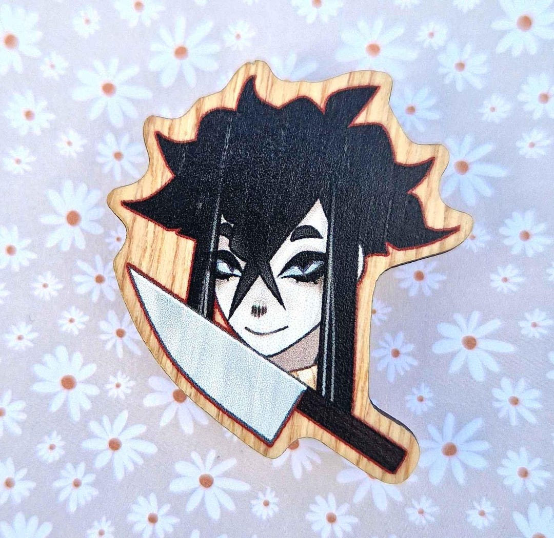 Akano Hiroshima | 1.5 Inch Wooden Pin | the Diner - Etsy