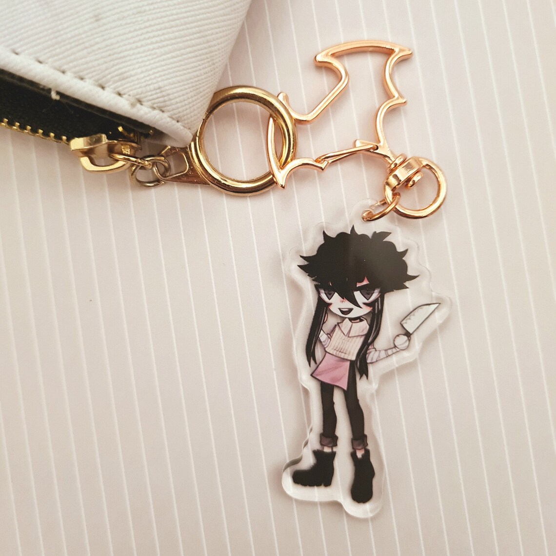Akano Hiroshima | Double Sided Acrylic Charm | Keychain Gift | the ...