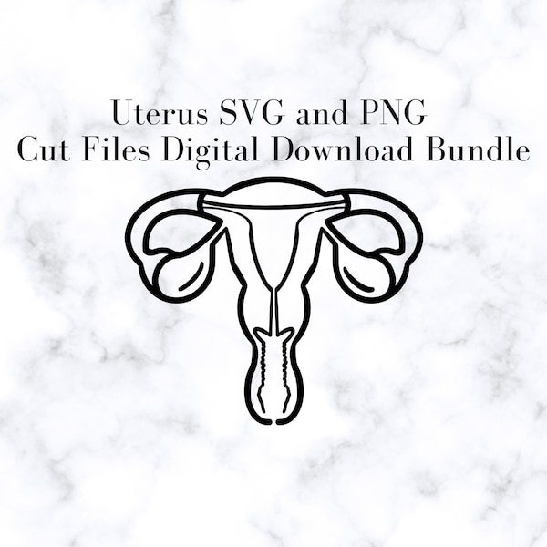 Uterus Svg - Etsy