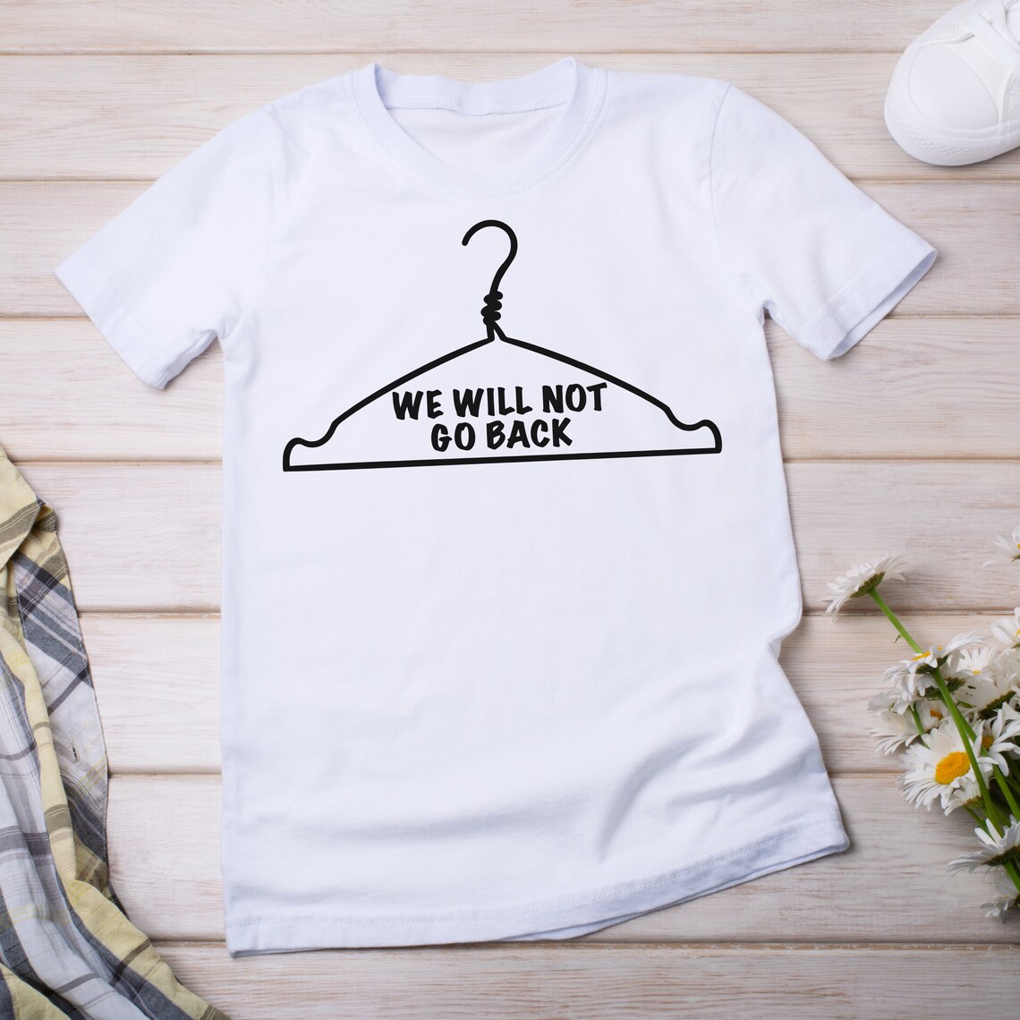 We Will Not Go Back Wire Hanger SVG and PNG Cut Files Digital - Etsy