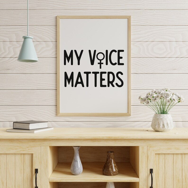 My Voice Matters SVG and PNG Cut Files, Digital Download Bundle - Etsy