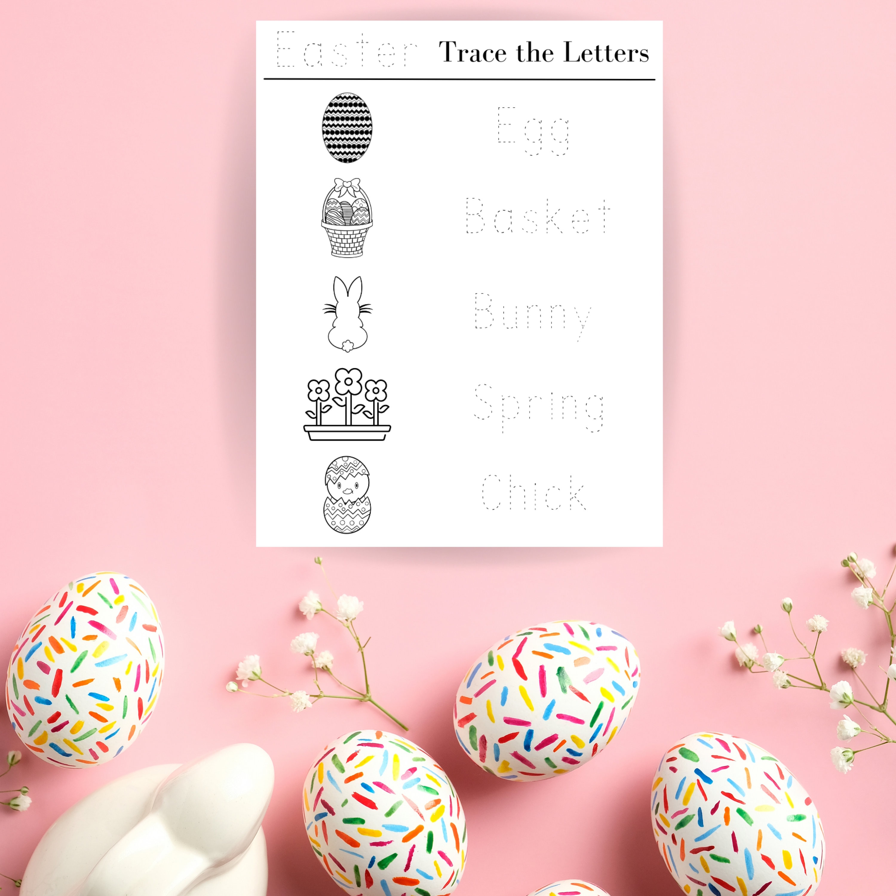 Easter Activity Bundle, PNG Printable Digital Download - Etsy