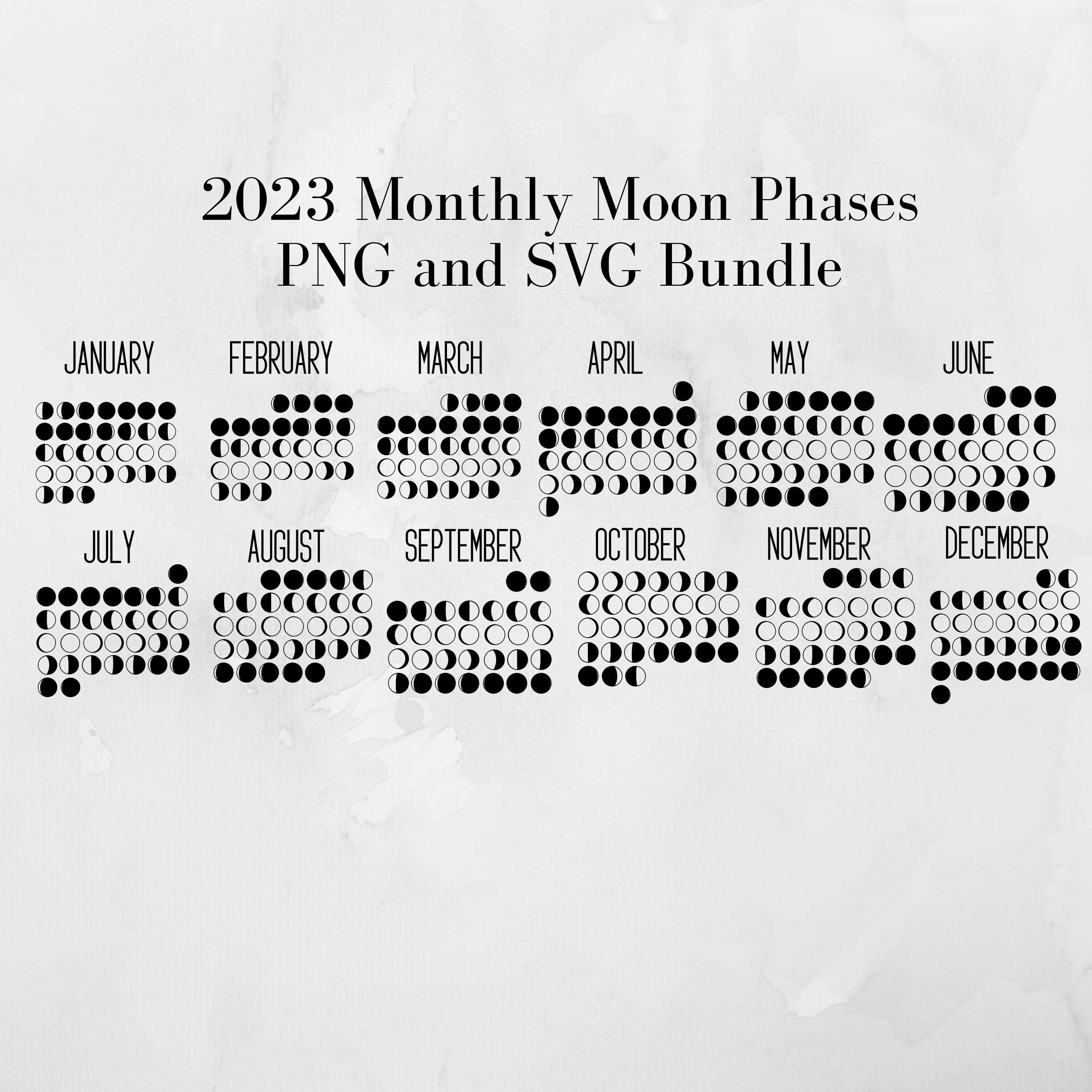 2023 Monthly Moon Phases SVG And PNG Bundle Digital Download Etsy 2023-monthly-moon-phases-svg-and-png-bundle-digital-download-etsy