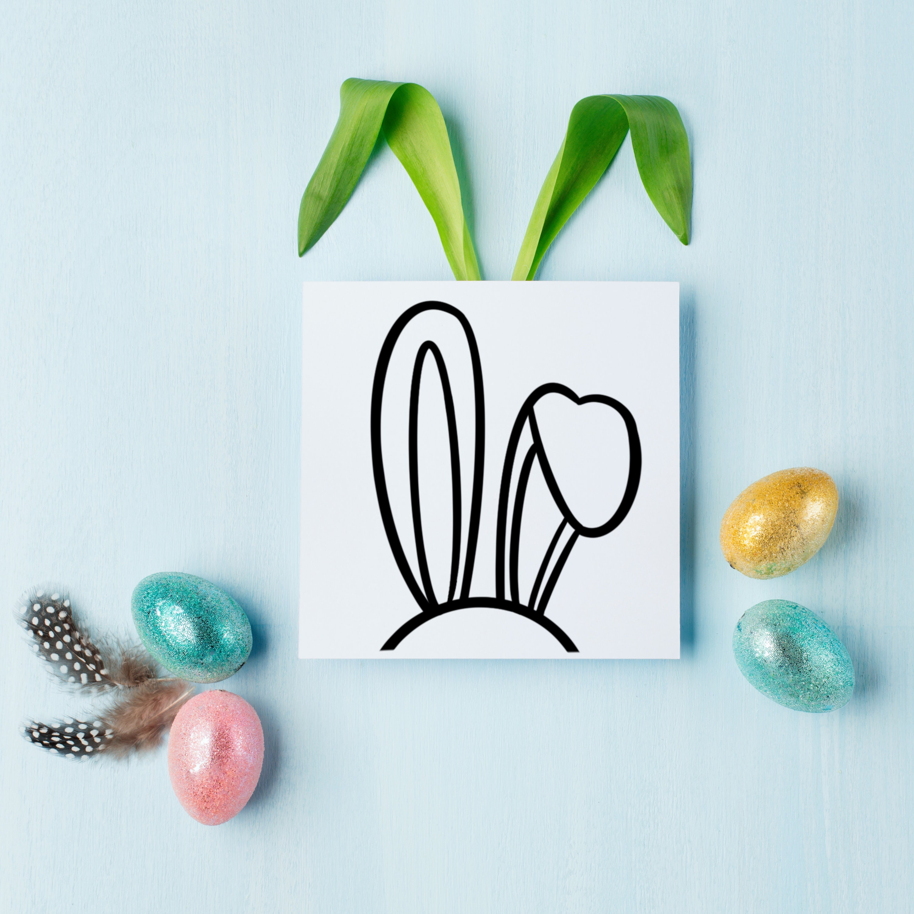 Bunny Ears SVG and PNG Easter Bundle, Digital Download - Etsy
