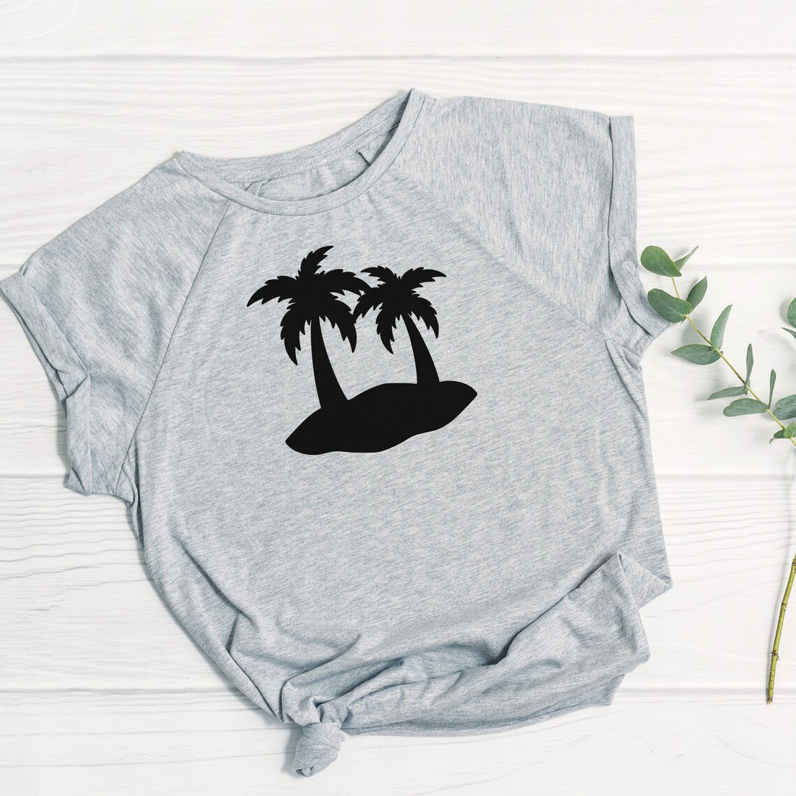 Palm Tree Island SVG and PNG Cut Files, Digital Download Bundle - Etsy