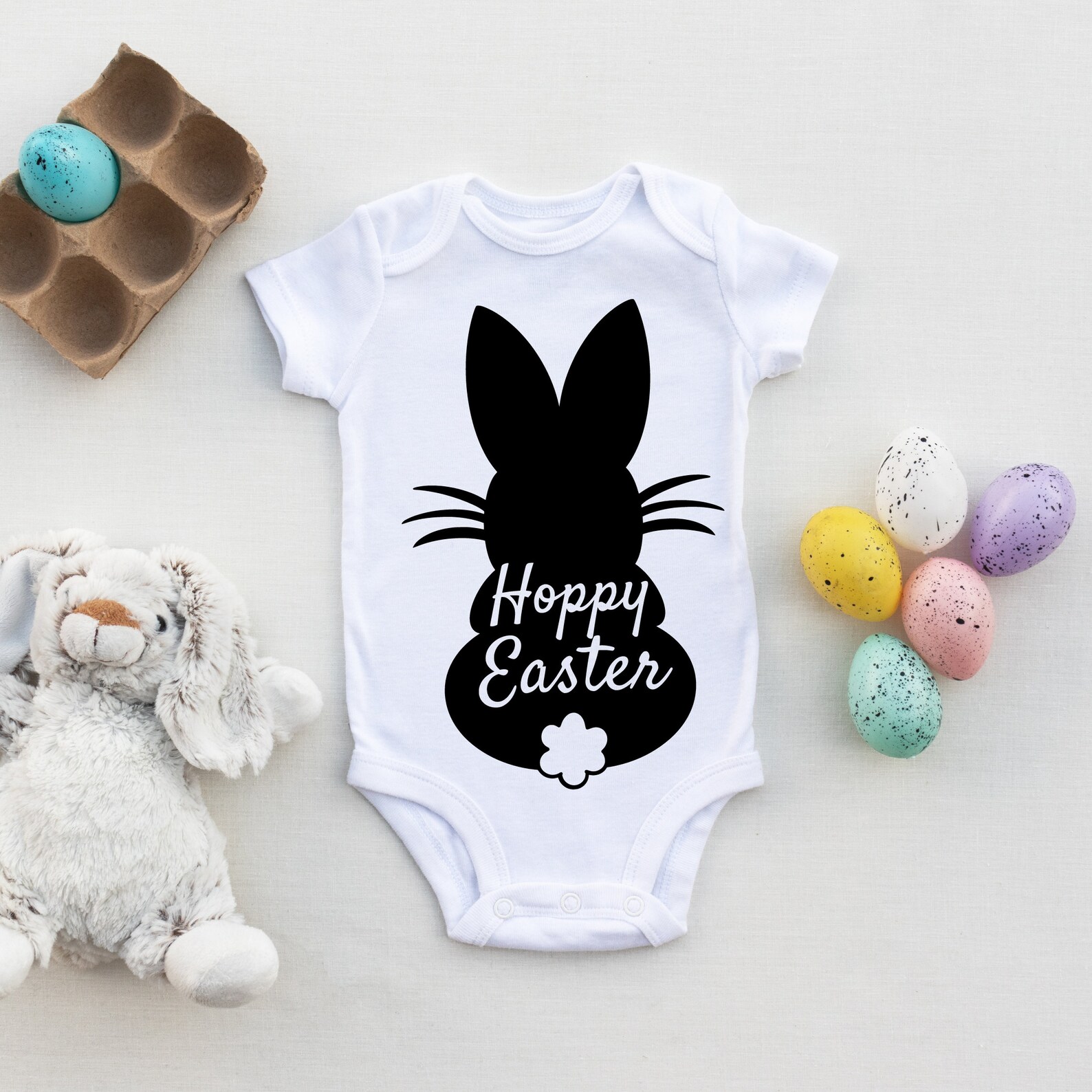 Hoppy Easter Bunny SVG and PNG Bundle, Digital Download - Etsy