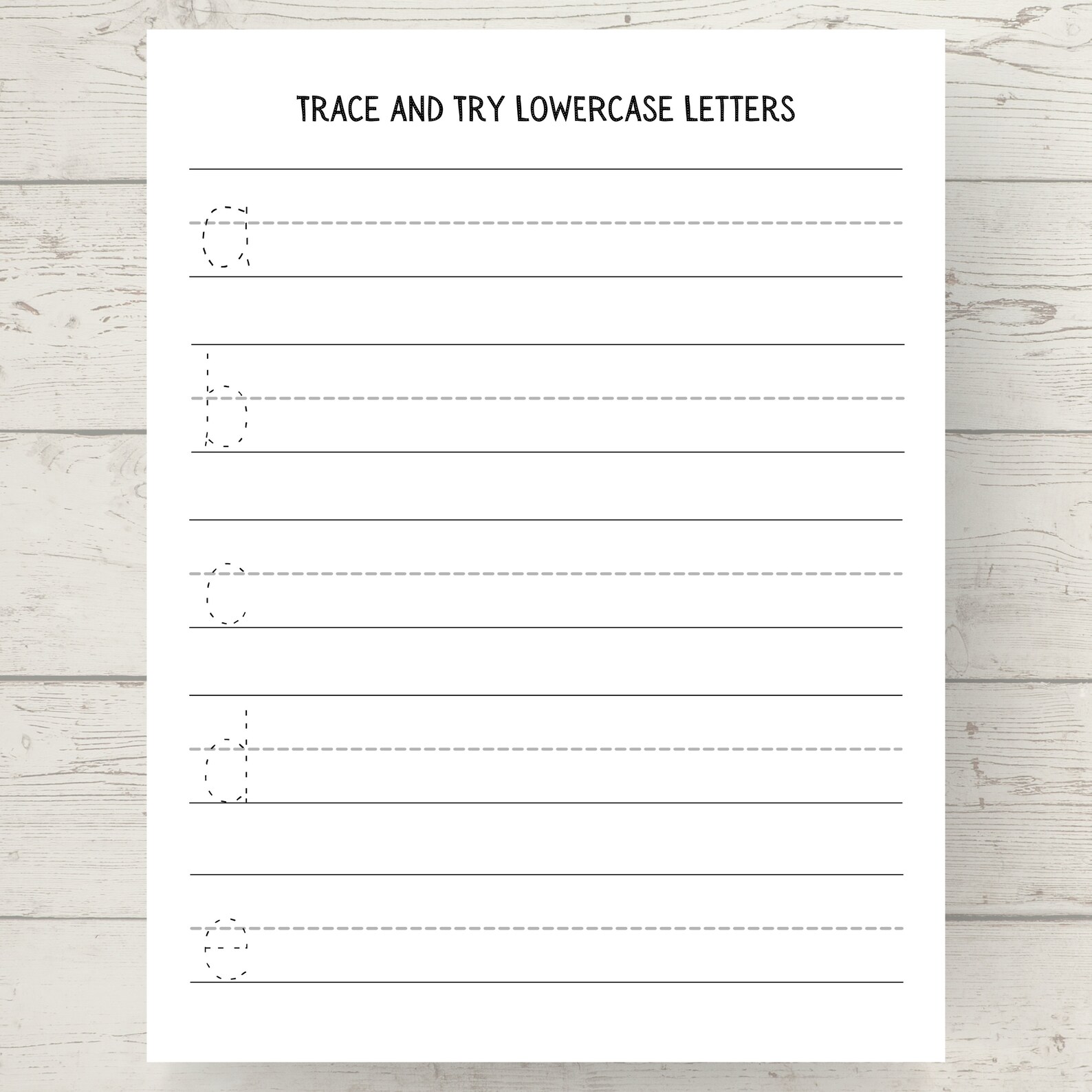 Printable Numbers and Letters Tracing Learning Activity - Etsy