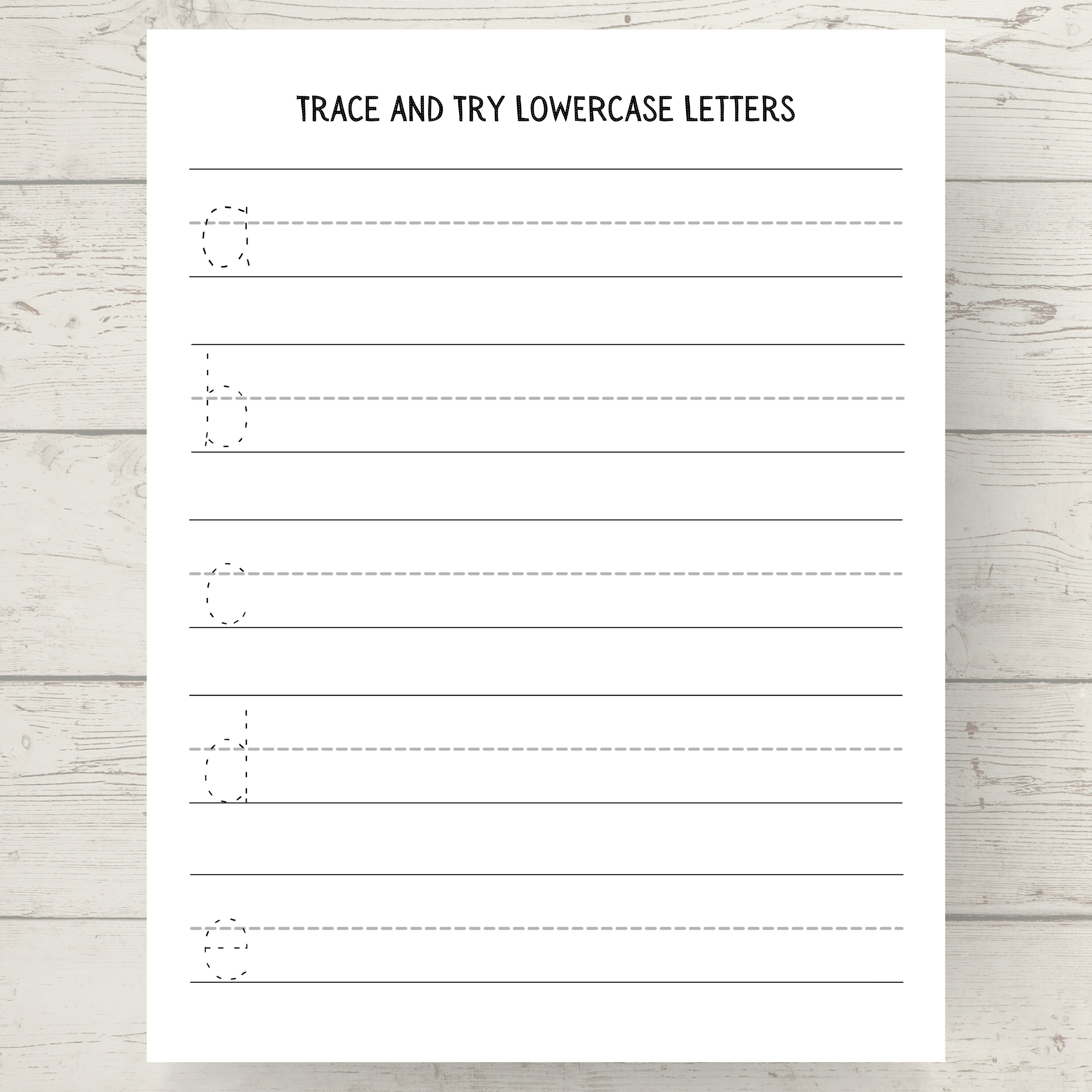 Printable Numbers and Letters Tracing Learning Activity - Etsy