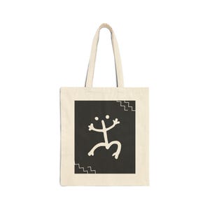 COQUI Taino Frog Symbol Cotton Canvas Tote Bag Puerto Rico Gift Boricua ...