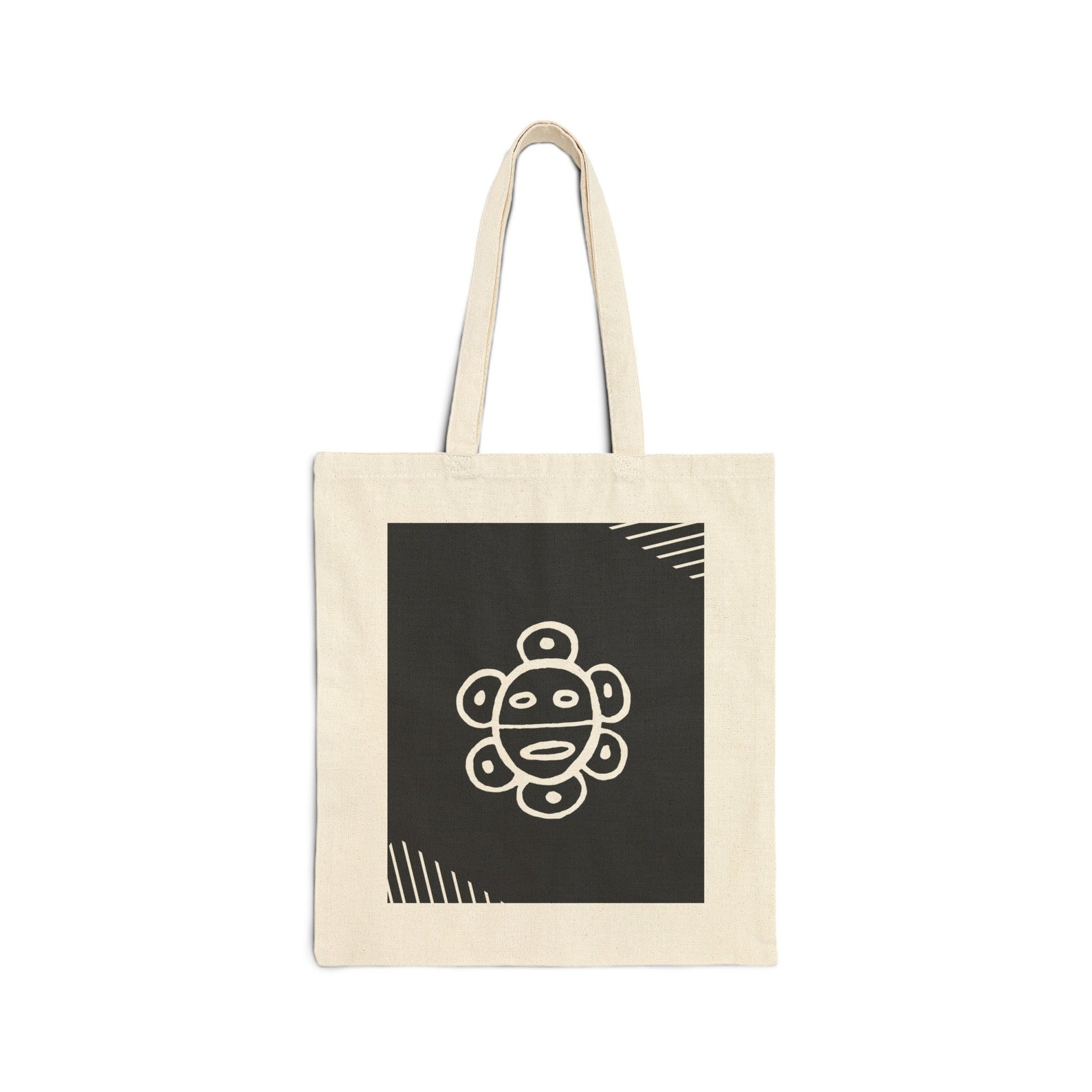 Taino Sun Symbol Cotton Canvas Tote Bag | Puerto Rico Gift | Borcicua ...