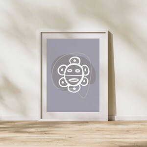 Modern Puerto Rico Taino Wall Art | Instant Download | Puerto Rico Art ...
