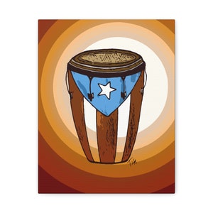 Wall Art Replica Puerto Rican Conga in Sunset Canvas Gallery Wraps ...