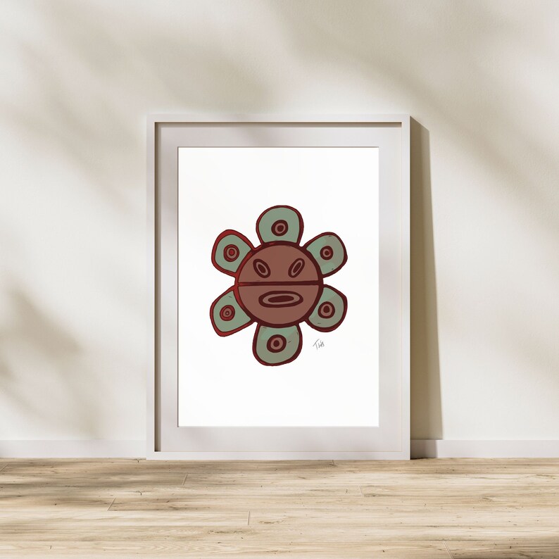 Earth Tones | Sol Taino | Wall Art | Digital Art Print | Taino Art ...