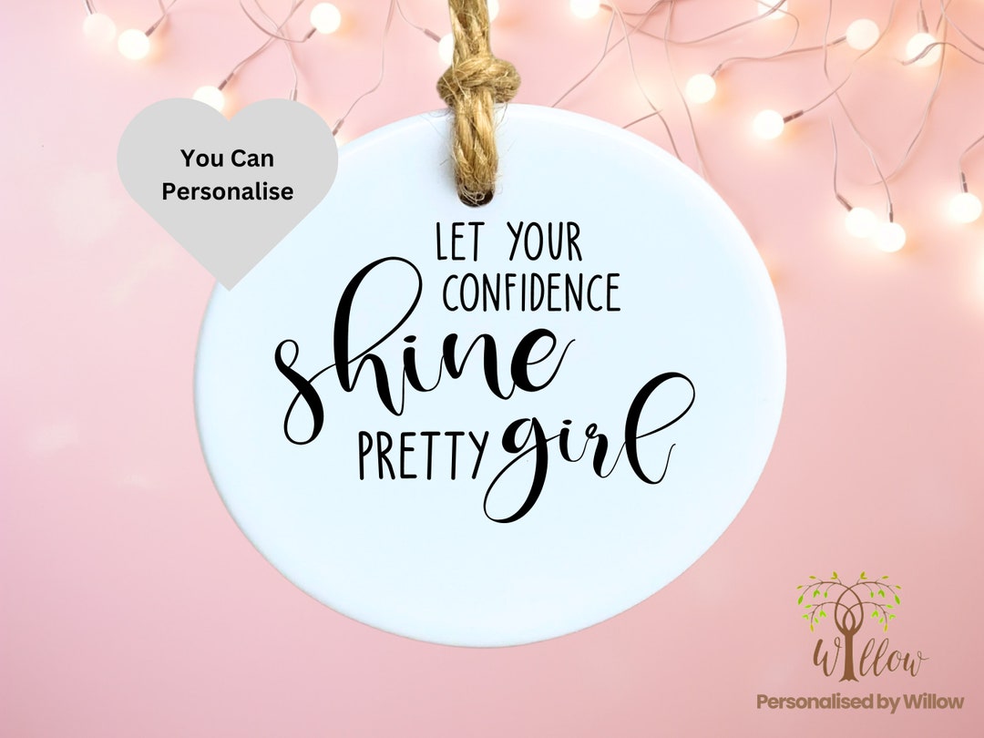 Positive Affirmation, Motivational Quote, Confidence Boost Gift, Self ...