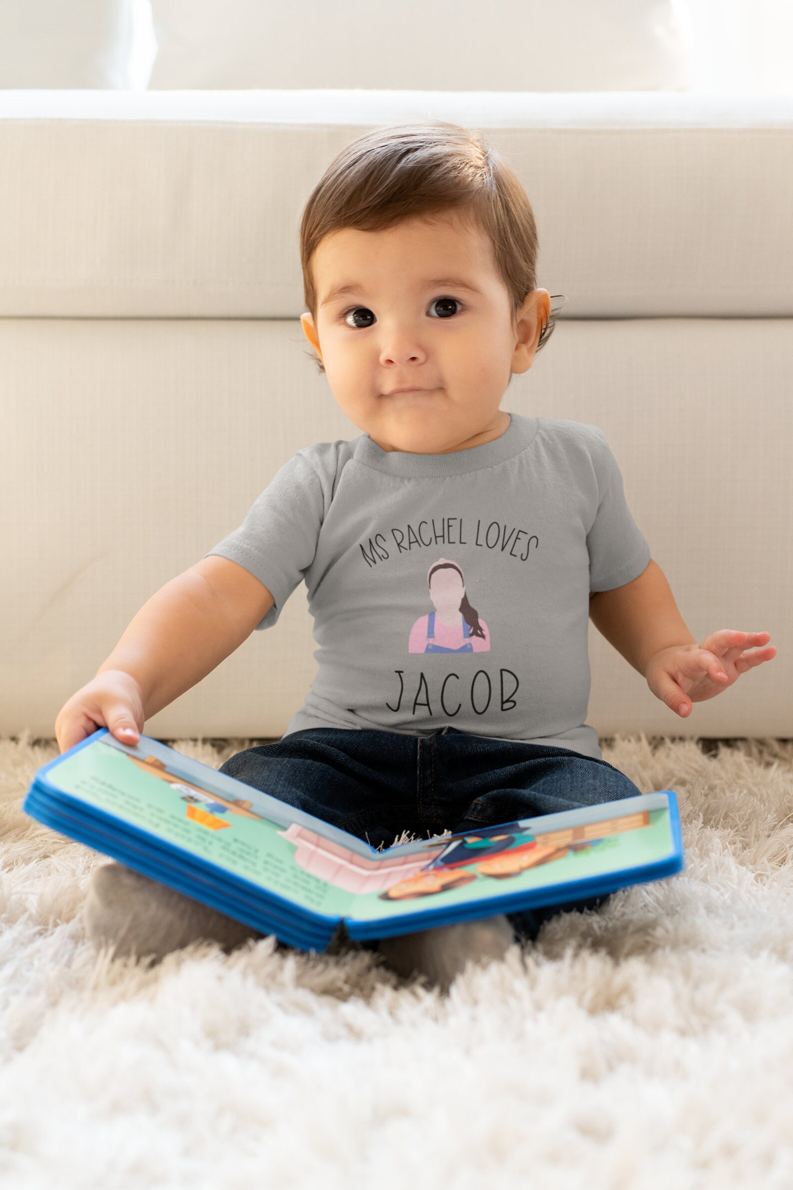 Personalized Ms Rachel T-shirt Custom Ms Rachel Loves Shirt - Etsy