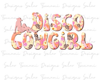 Disco Cowgirl Clip Art - Etsy
