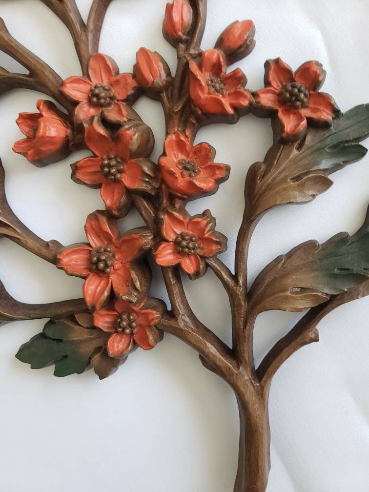 Vintage 1967 Syroco Dogwood Flower Branch - Etsy