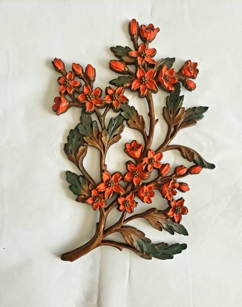Vintage 1967 Syroco Dogwood Flower Branch - Etsy