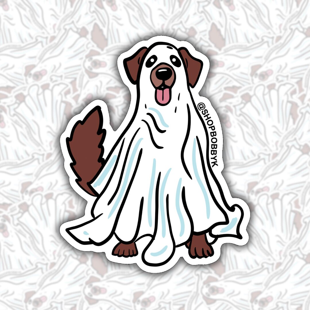 Ghost Dog No. 5 Sticker - Etsy