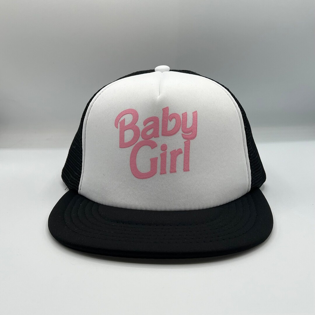 Baby Girl Trucker Hat - Etsy