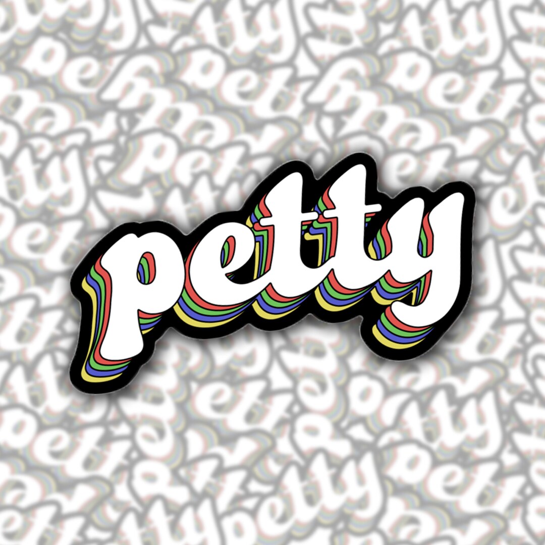 Petty Sticker - Etsy