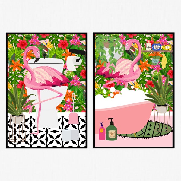 Bird Bathroom - Etsy