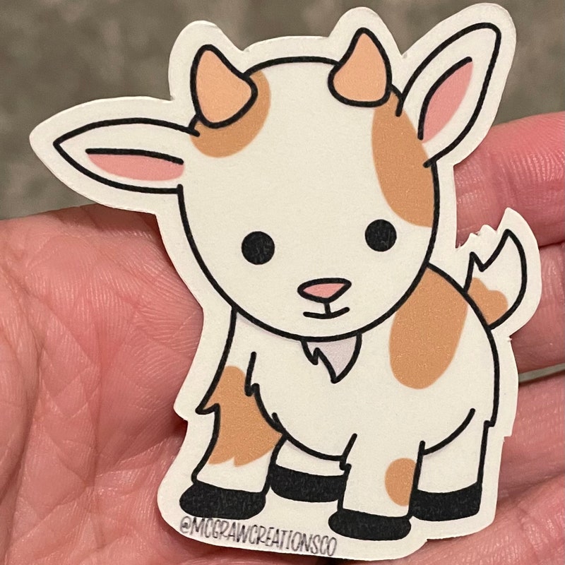 Cute Goat Stickers - Etsy
