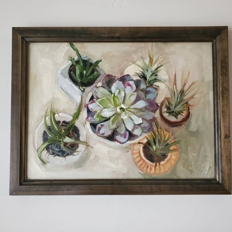 Succulent Painting - Etsy