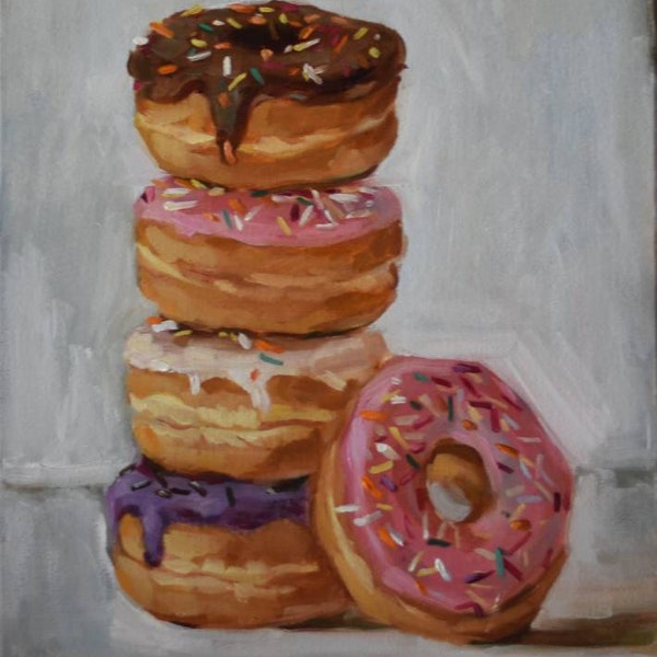 Donut Painting - Etsy
