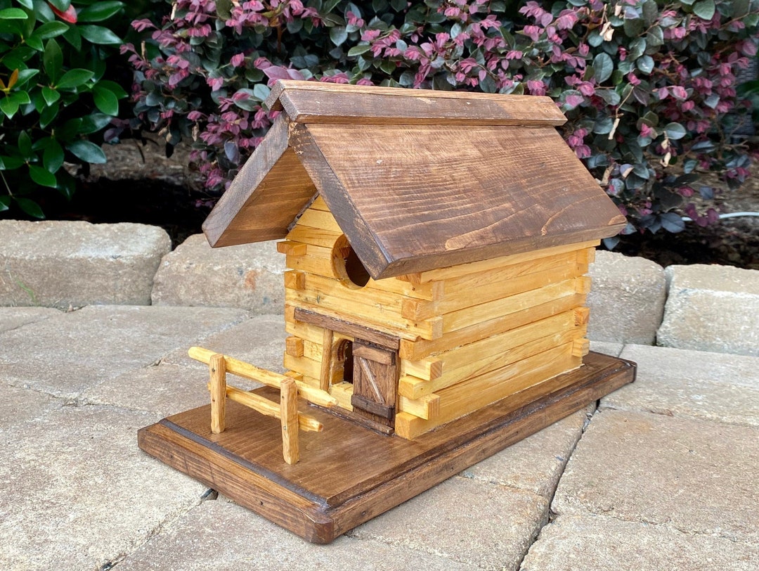 Barn Style Birdhouse / Rustic Birdhouse / Country Birdhouse / Creative ...