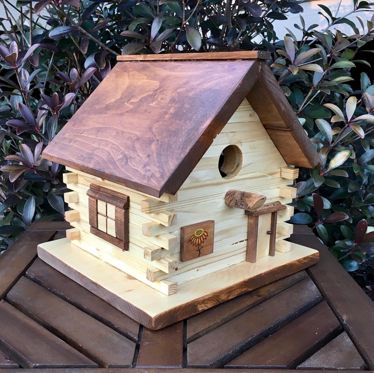 Rustic Style Birdhouse / Country Style Birdhouse / Unique Birdhouse ...