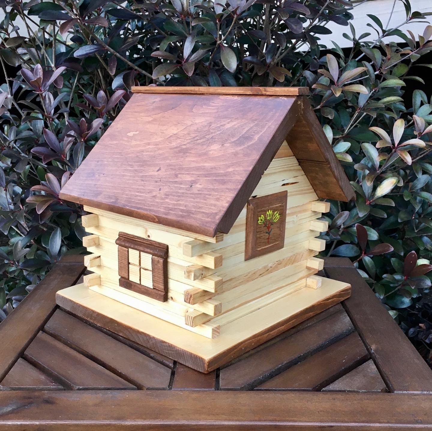 Rustic Style Birdhouse / Country Style Birdhouse / Unique Birdhouse ...