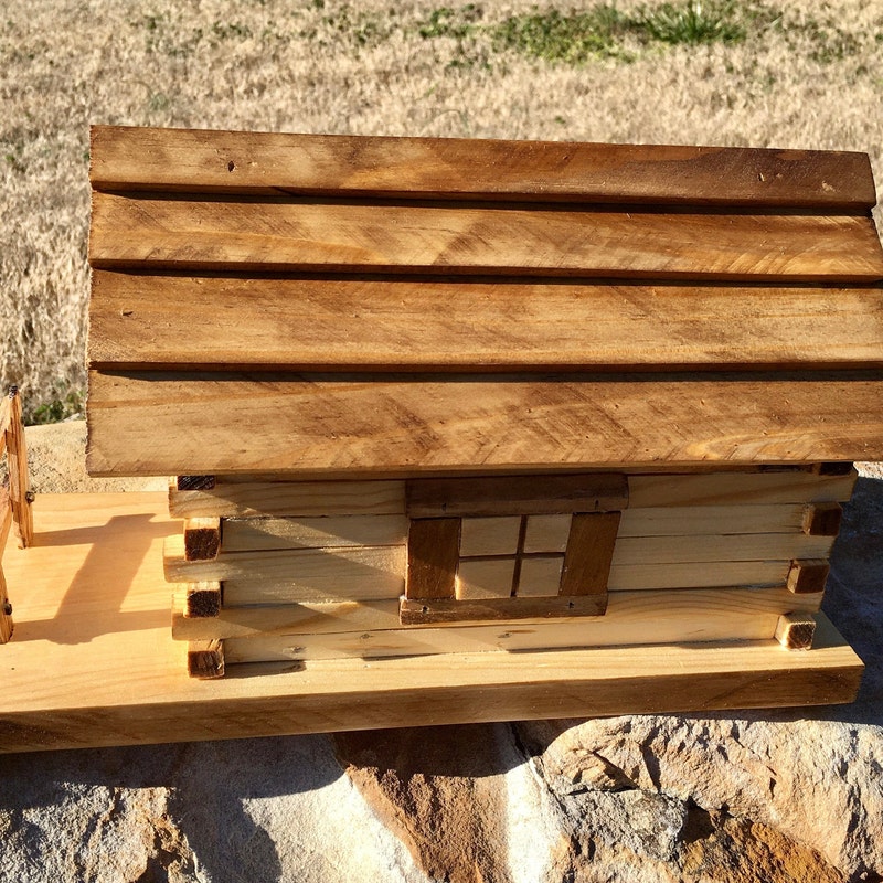 Rustic Birdhouse - Etsy