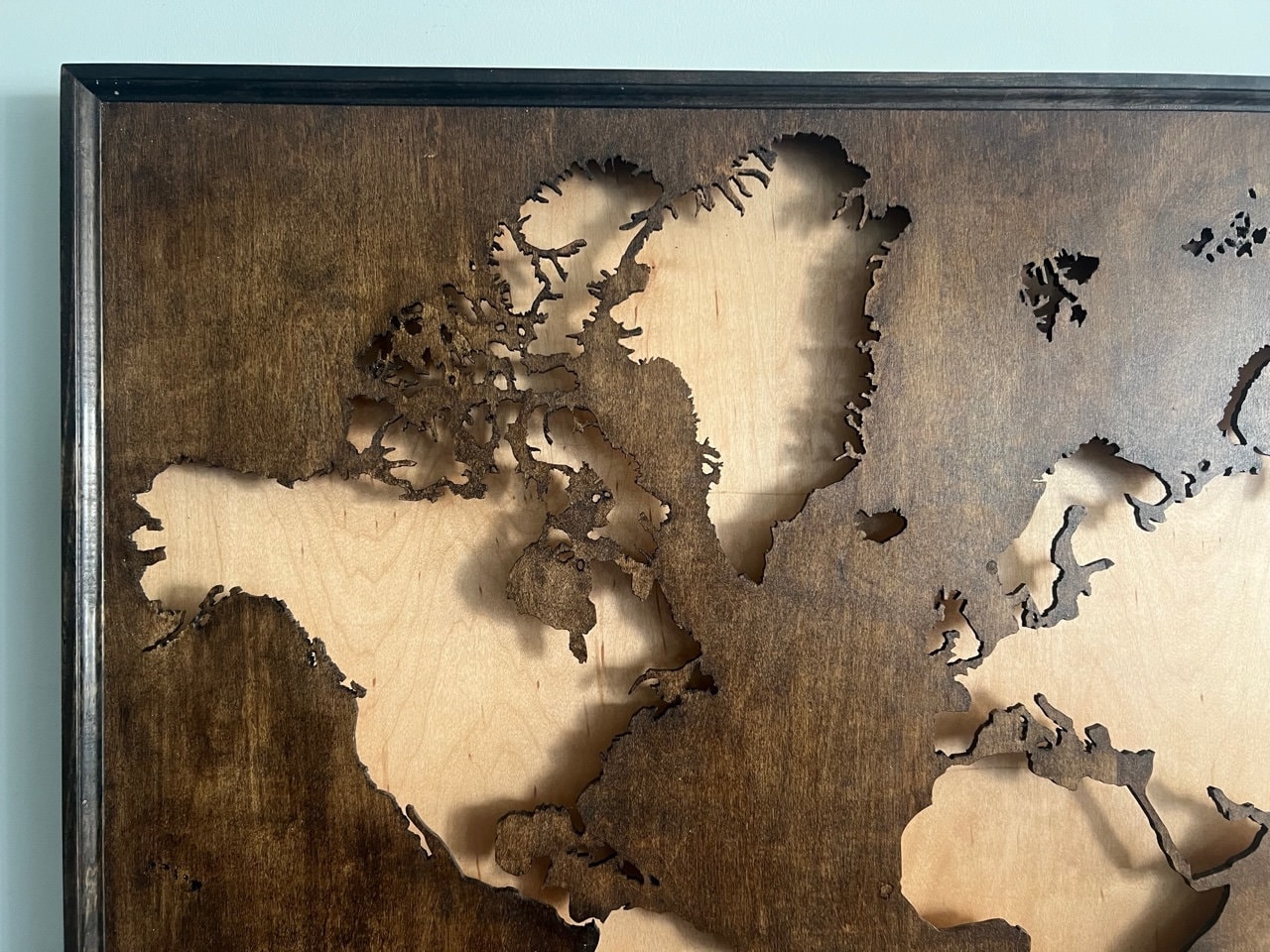 Handcrafted World Map - Etsy