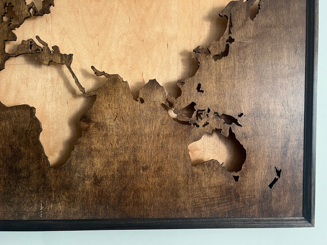 Handcrafted World Map - Etsy
