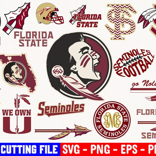 Go Noles Seminoles Fsu Svg - Etsy
