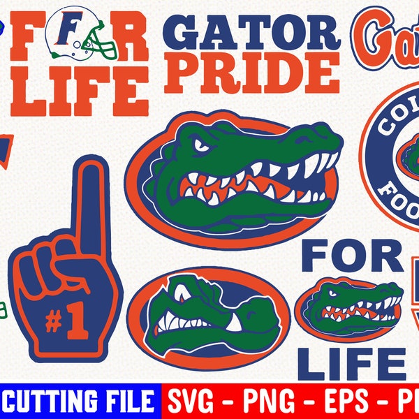 Florida Gators Font - Etsy