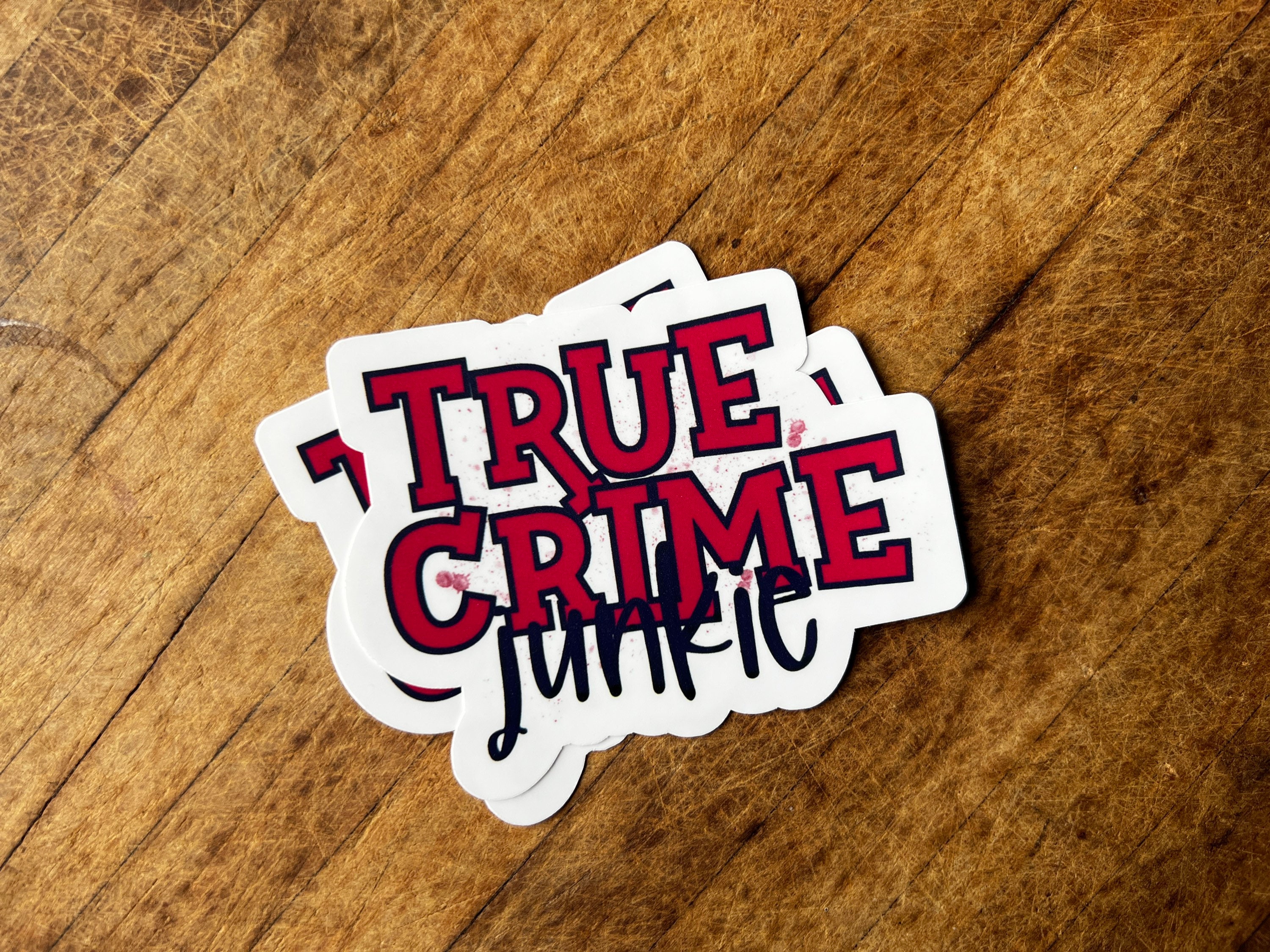 True Crime Decal Serial Killer Sticker for Laptop and Water Bottle Non ...