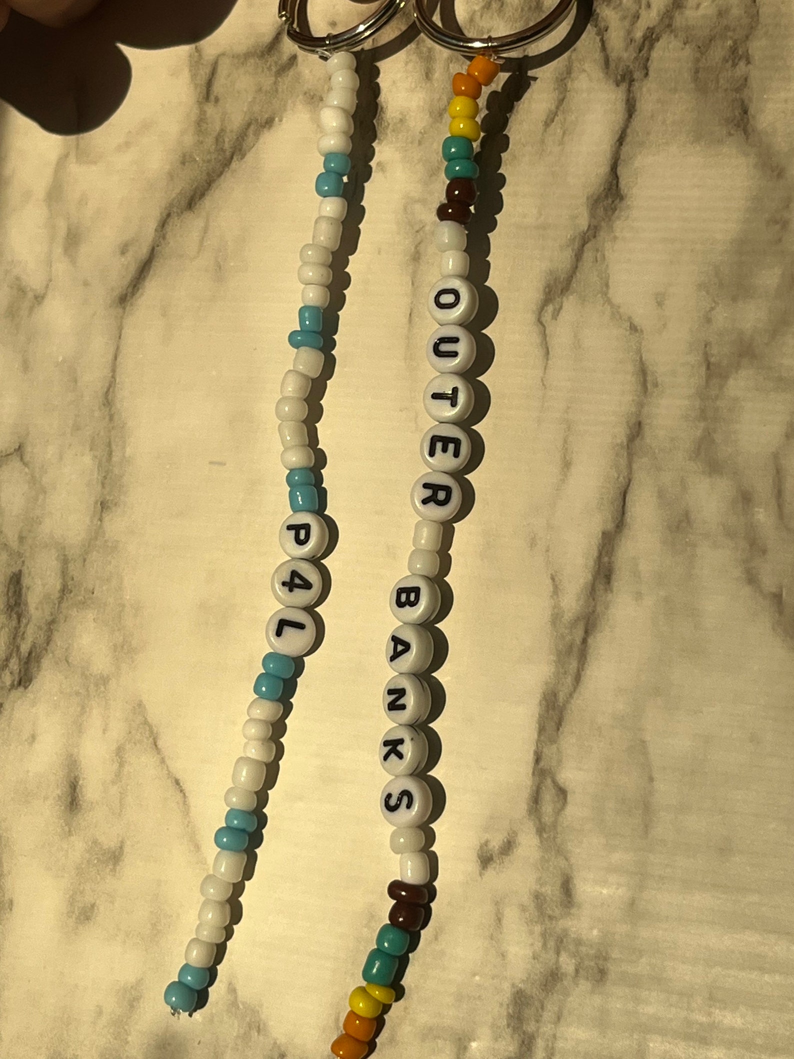 Outer Banks Inspired Keychains Obx Keychain P4l Keychain Beaded ...