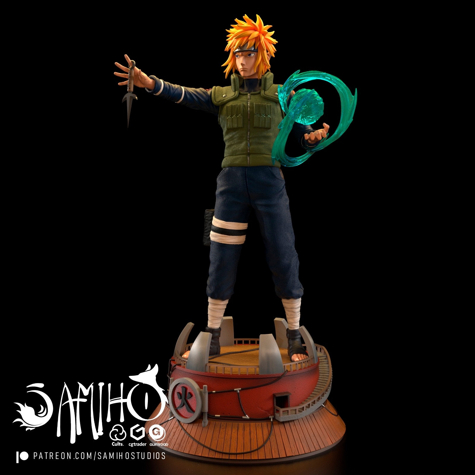10 Inch Minato Resin Assembly (fan-art) - Etsy