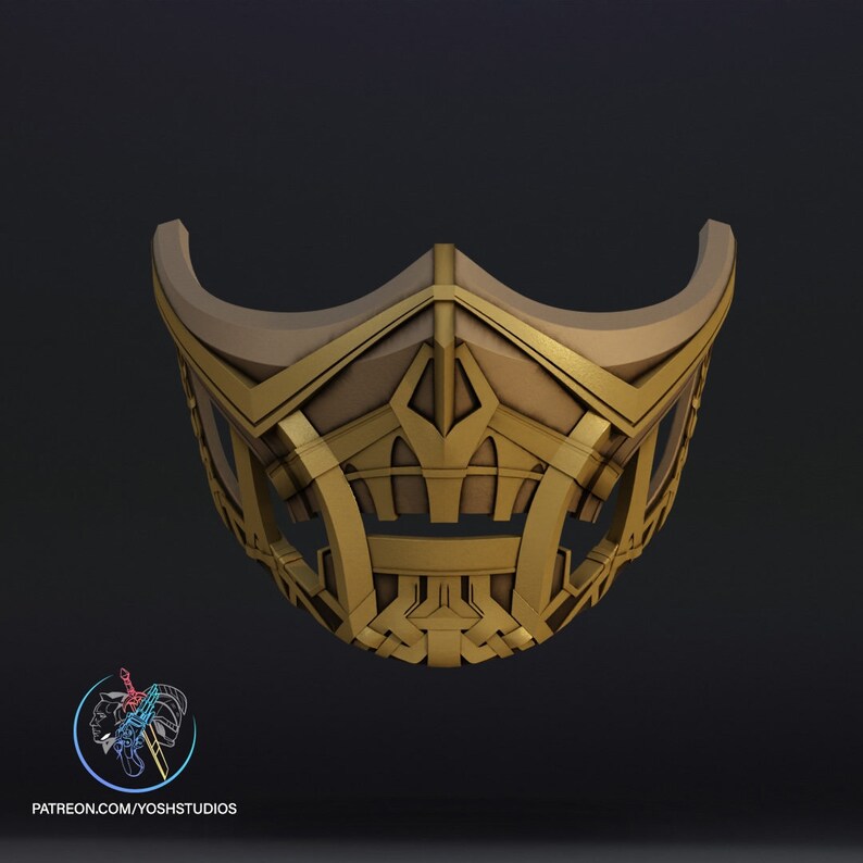 Scorpion Mask From the Movie and Game Series - Etsy