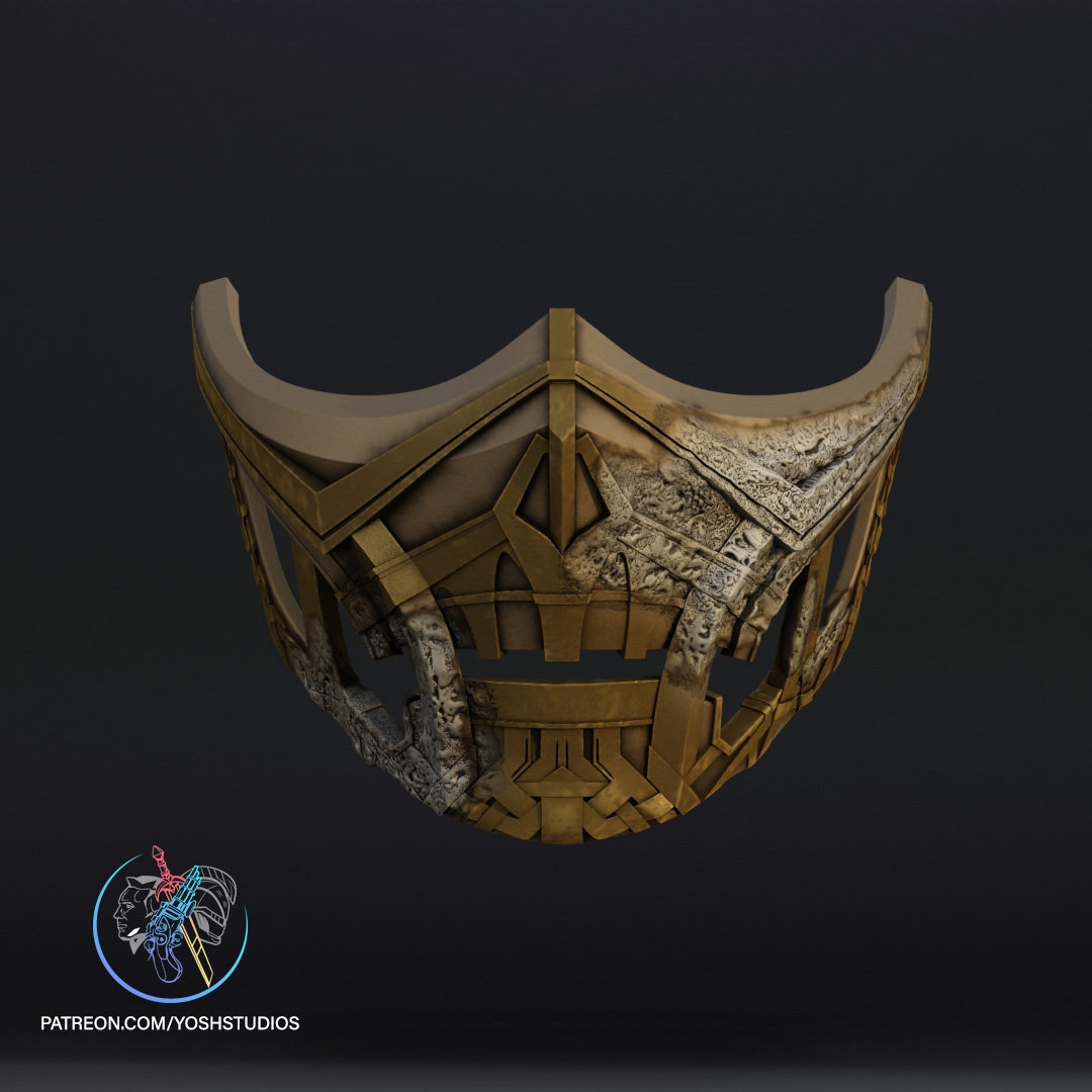 Scorpion Mask From the Movie and Game Series - Etsy