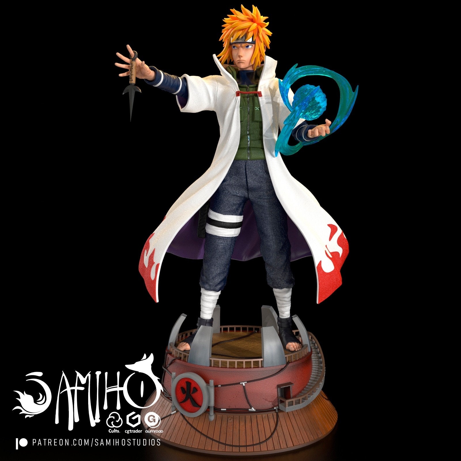 10 Inch Minato Resin Assembly (fan-art) - Etsy
