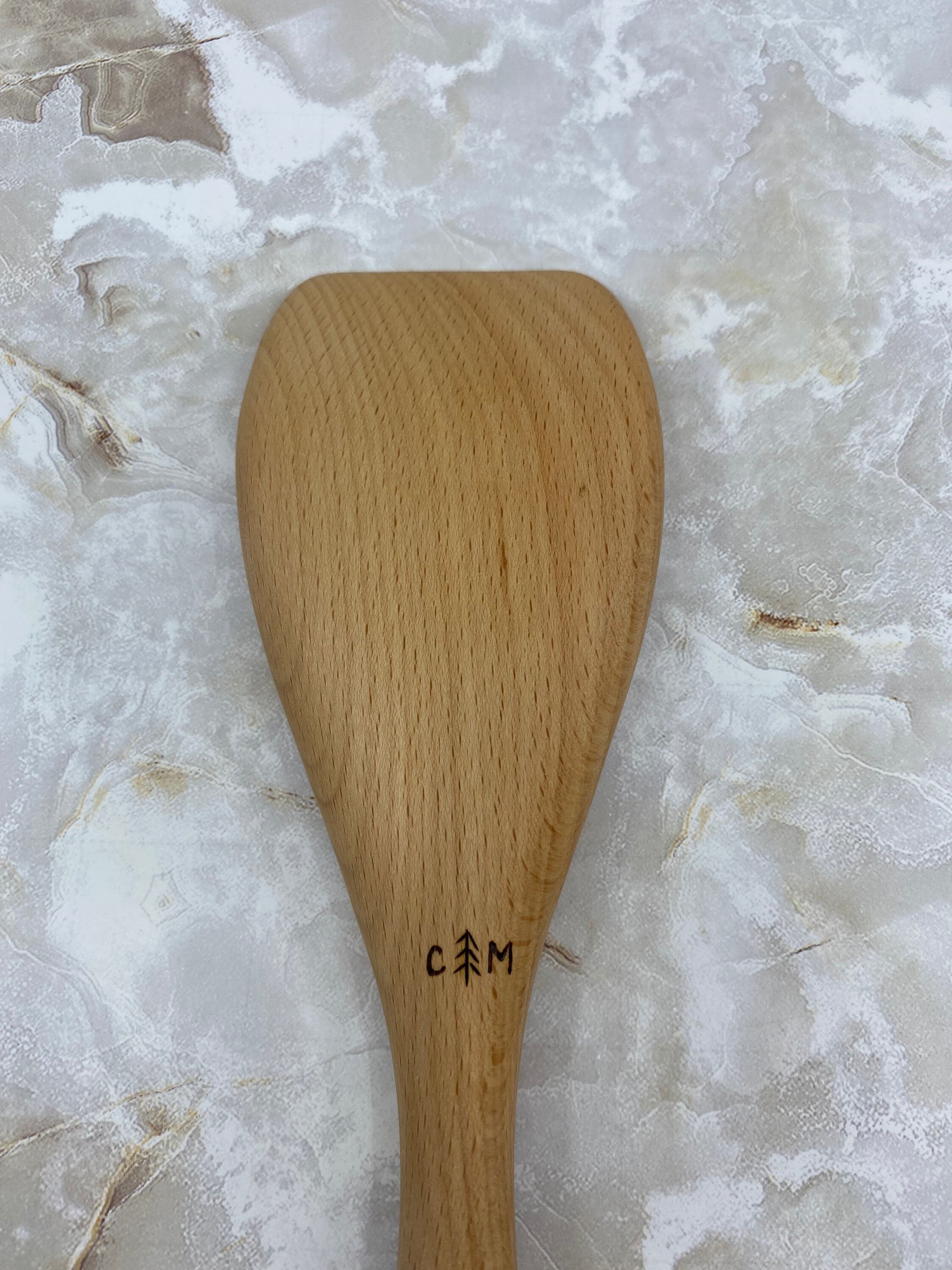 Dainty Mini Floral Design Cute Woodburned Spoon Functional Kitchen ...